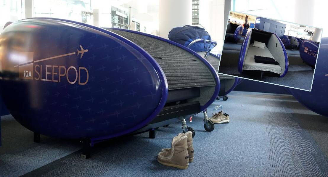 «İGA Sleepod».. كبائن نوم للمسافرين في مطار إسطنبول الجديد